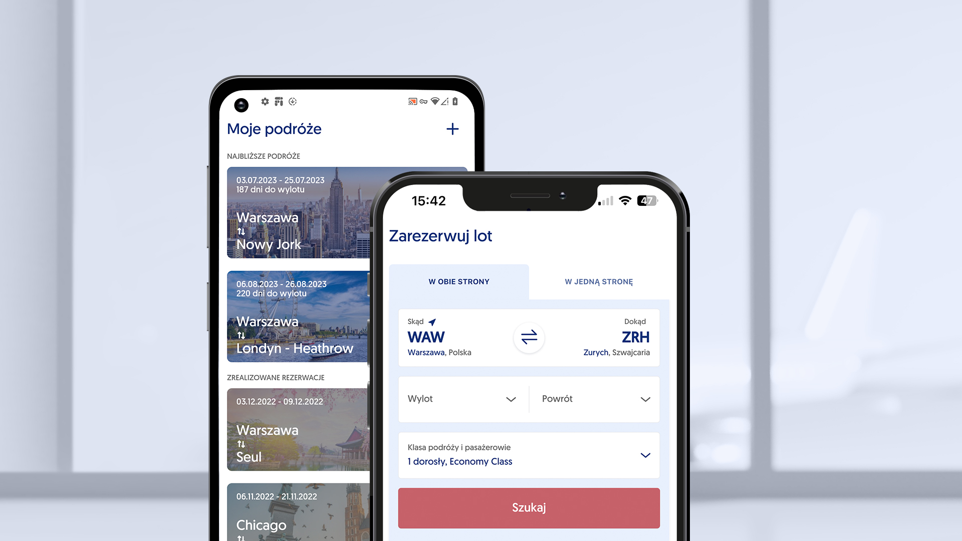 Korzystaj z naszej aplikacji mobilnej LOT! | LOT.com